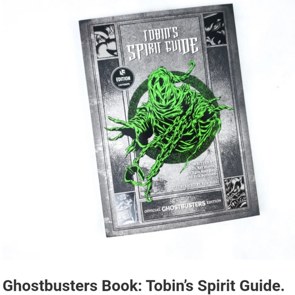 Books | Other | New Ghostbusters Tobins Spirit Guide | Poshmark